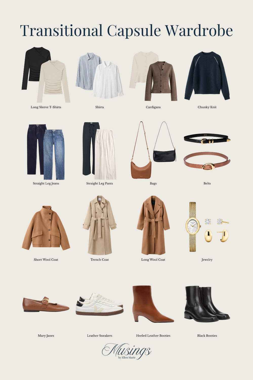 2026 Transitional Capsule Wardrobe: The Winter-to-Spring Edit - Musings ...